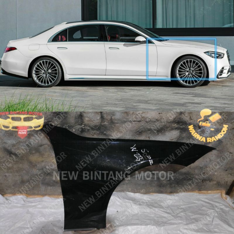 Jual Fender spakbor mercedes S Class W223 2022 2023 original | Shopee ...