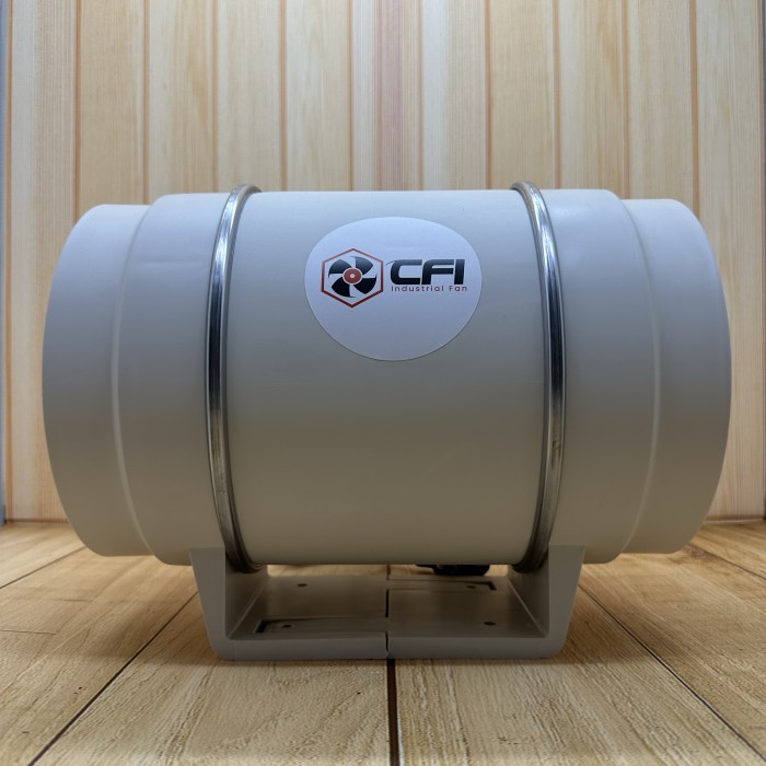 Jual NEW SERIES 8" INLINE DUCT FAN/HYDROPONIC FAN/MIXED FLOW FAN/EXTRACTOR FAN ORIGINAL TERBARU ...