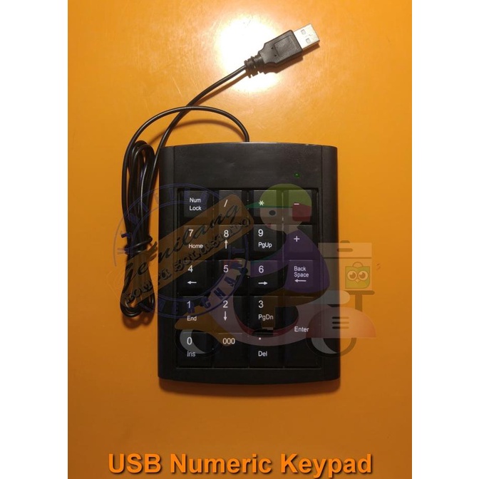 Jual Tp Usb Keypad Numeric Num Lock Pad Keyboard Angka Calculator ...
