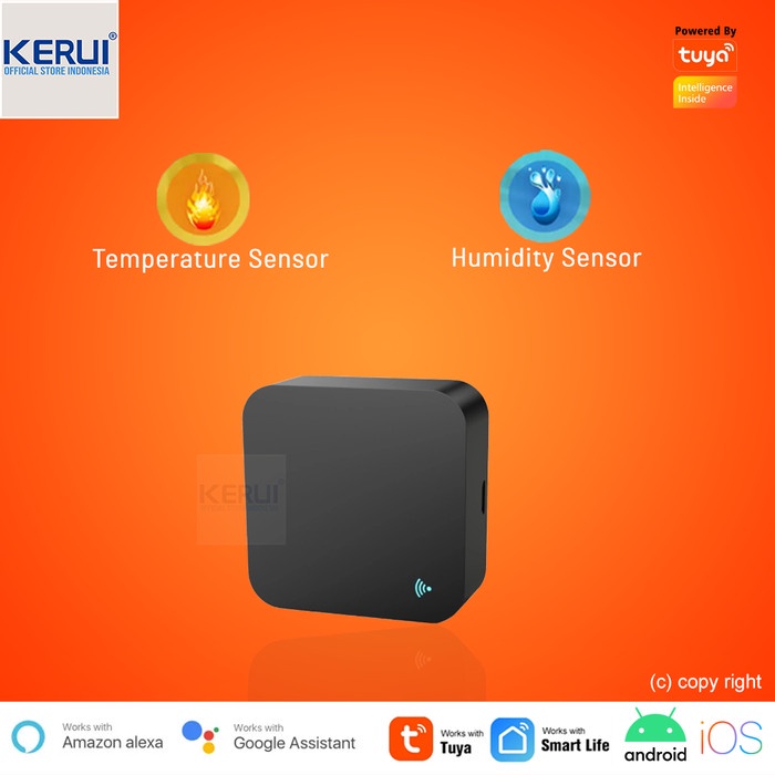Jual Update!! Universal IR Wifi Remote Control Sensor Temperature ...