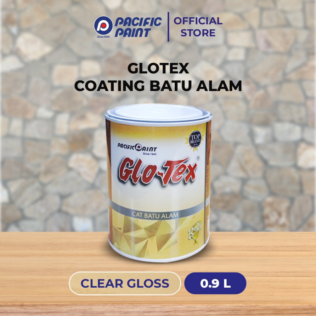 Jual Glotex Coating Batu Alam-Cat Permukaan Batu Alam-CLEAR GLOSS-0 ...
