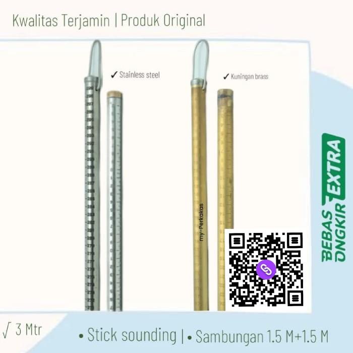 Jual Dipstik Ukur Bbm 2 Meter 3 Meter 4 Meter Stainlees Stick Sounding ...
