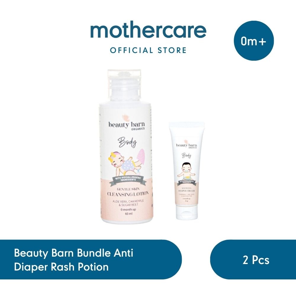 Jual Beauty Barn Bundle Anti Diaper Rash Potion - Set Bayi Anti Ruam ...