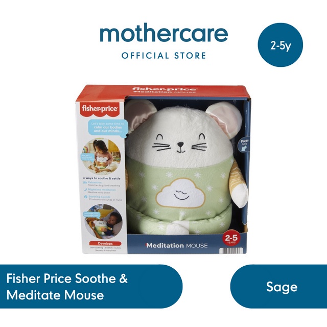 Jual Fisher Price Soothe & Meditate Mouse - Mainan Boneka Anak ...