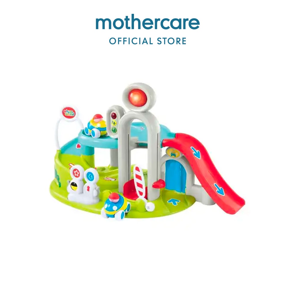 Jual ELC whizz world lights and sounds garage | Shopee Indonesia