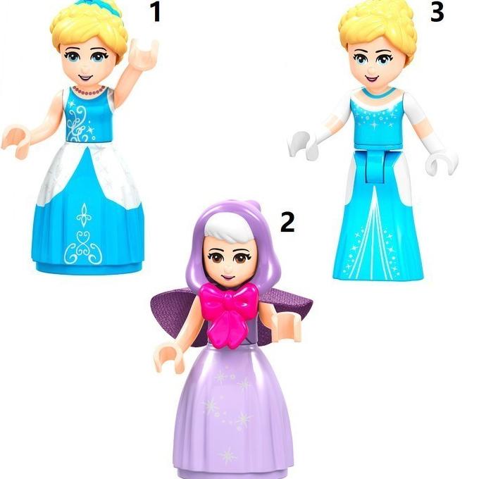 Jual Disney Princess Cinderella Fairy Godmother Ibu Peri Minifigure ...
