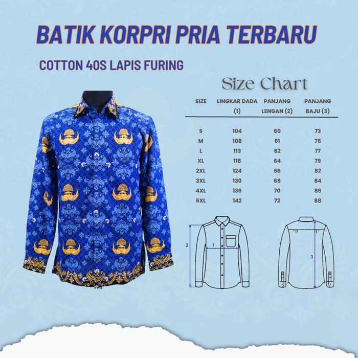 Jual Seragam KORPRI Lapis Furing Terbaru Pria dan Wanita Katun | Shopee Indonesia