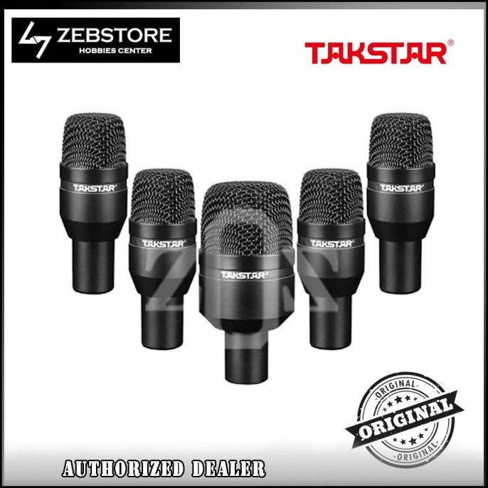 Jual PROMO MIC MICROPHONE DRUM TAKSTAR DMS-7 DMS 7 SERIES 7PCS COMPLETE #ORIGINAL | Shopee Indonesia