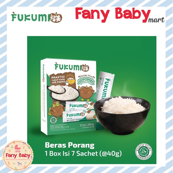 Jual FUKUMI BERAS PORANG BOX ISI 7 SACHET /40GR | Shopee Indonesia