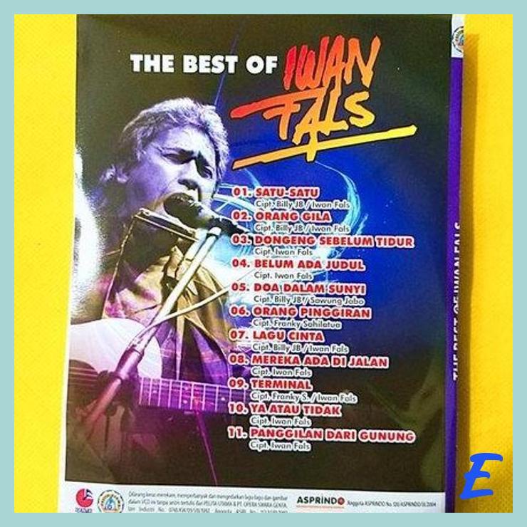Jual | HNP | KASET VCD VIDEO ORIGINAL LAGU IWAN FALS BISA BUAT KARAOKE | Shopee Indonesia