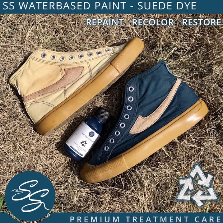 Jual Cat Sepatu Ss Waterbased Paint - Canvas Suede Dye 50 Ml & 100 Ml ...