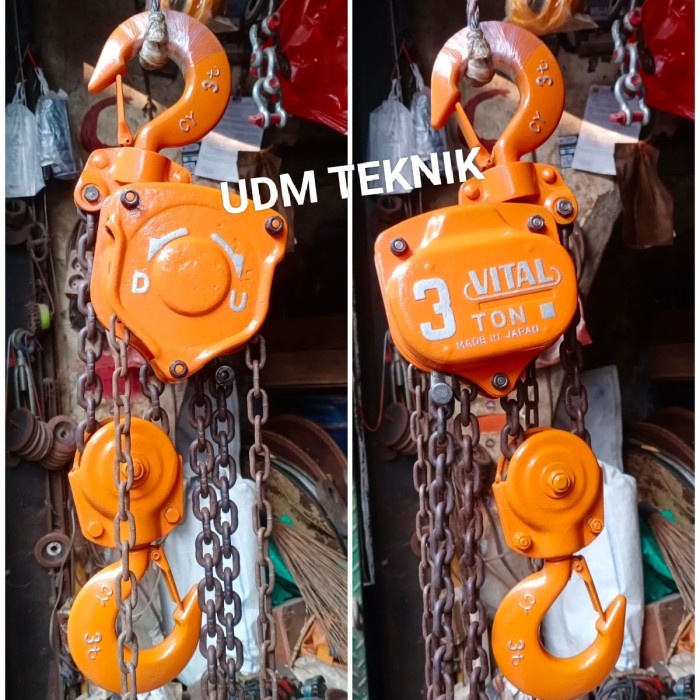 Jual Chain Block / Takal / Takel 3 Ton Vital Japan | Shopee Indonesia