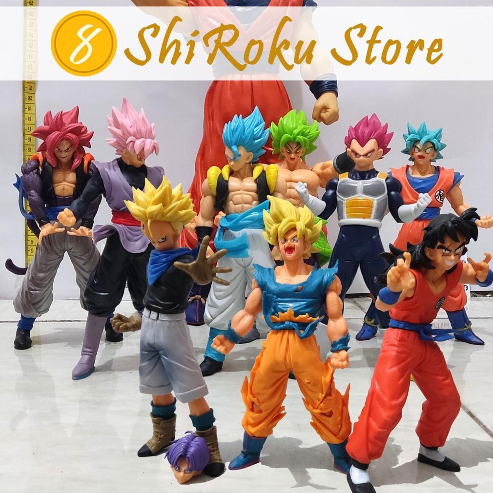 Jual Terlaris Action Figure Dragon Ball Super Saiyan Goku Gogeta Broly ...