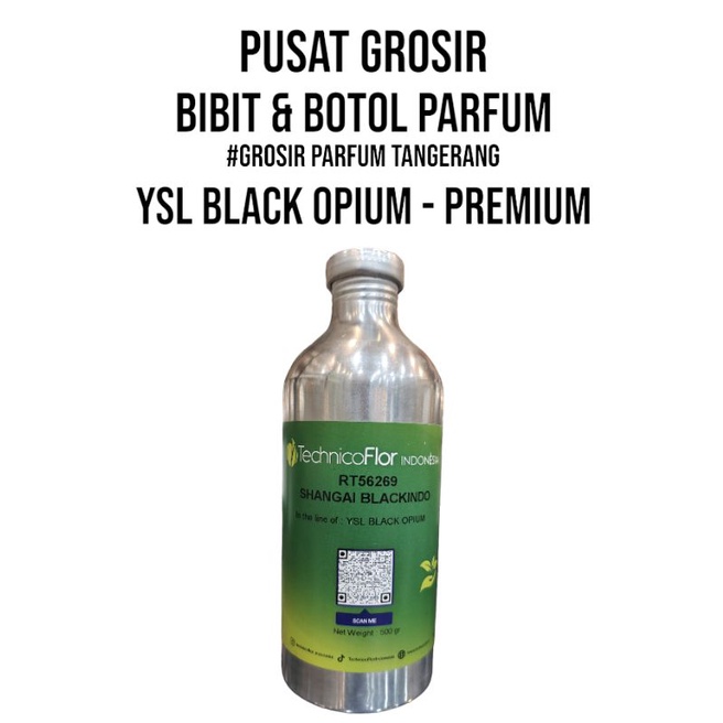 Jual BLACK OPIUM PREMIUM PRODUK TFI SEGEL PABRIK 500 ML BIBIT PARFUM ...