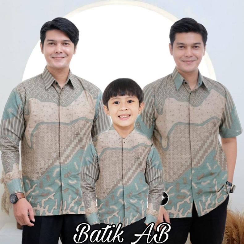 Jual Best Produk Terbaru Batik Couple-Kemeja Batik Ayah Couple Batik ...