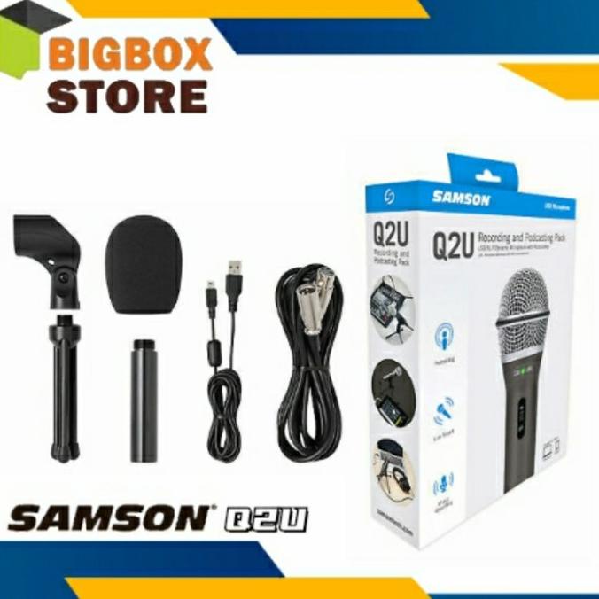 Jual Mic / Microphone Samson Q2u | Shopee Indonesia