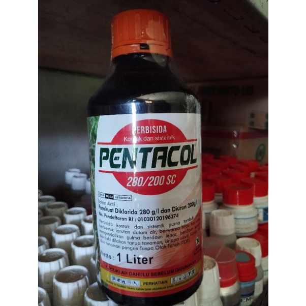 Jual HERBISIDA KONTAK DAN SISTEMIK PENTACOL 1L | Shopee Indonesia