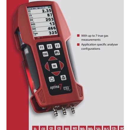 Jual Mru Optima 7 Flue Gas Analyzer Up To 7 Sensor | Shopee Indonesia