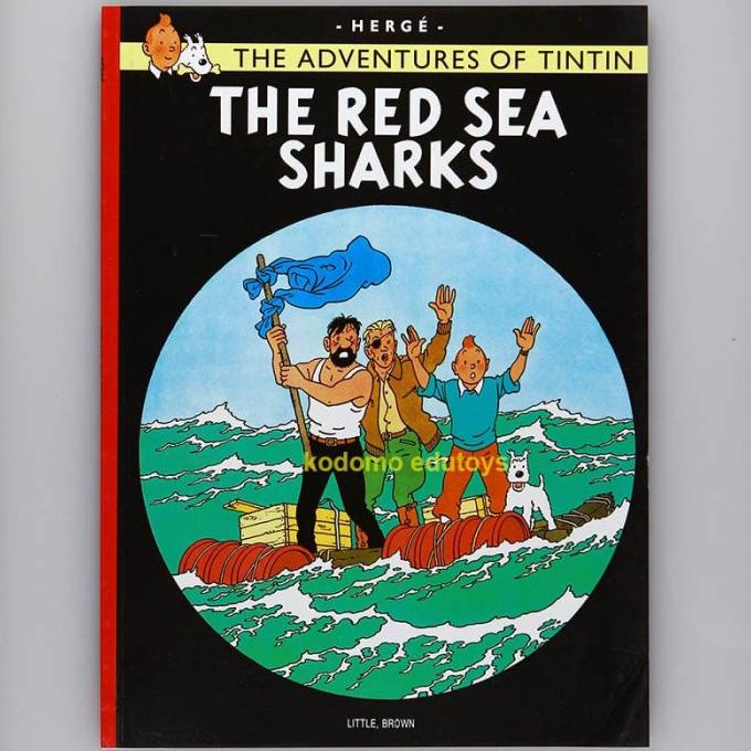 Jual The Adventures of Tintin The Red Sea Sharks,Buku Komik Impor ...