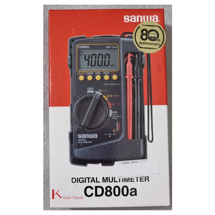 Jual [New] Sanwa Cd800A Digital Multimeter Avometer Multitester ...