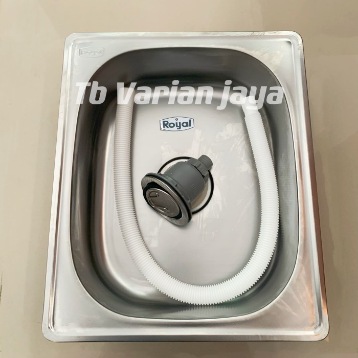 Jual Sink Wastafel Cuci Piring Merk Royal SB42 + Afur Dan Selang ...