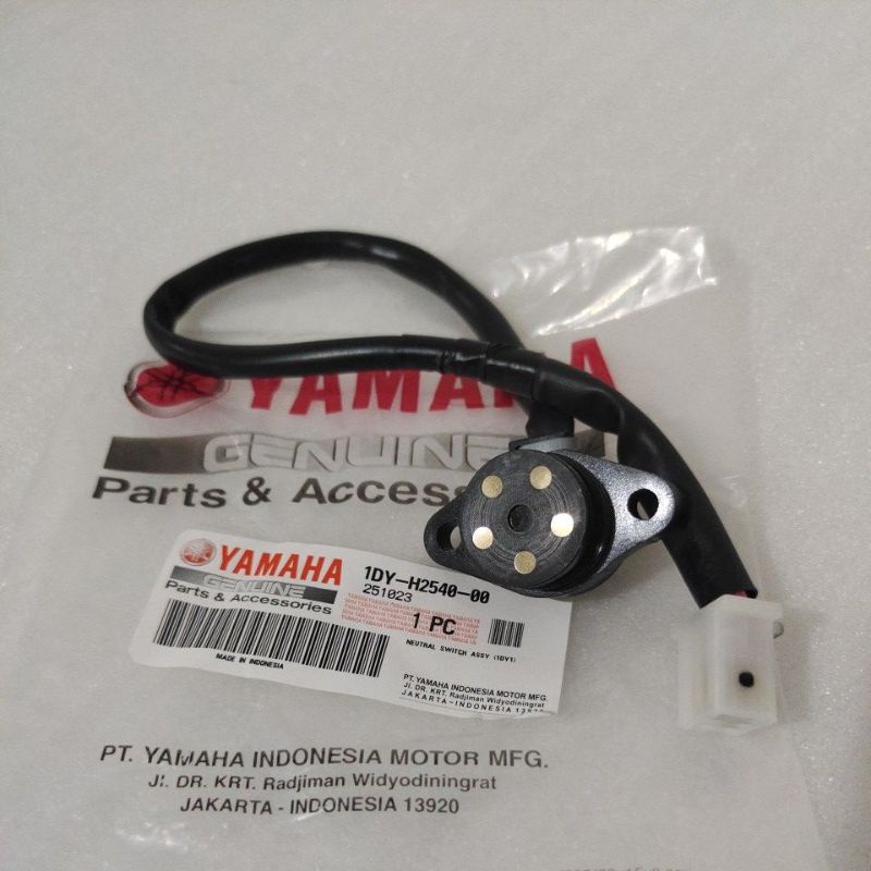Jual Switch Swit Suit Netral assy Yamaha Jupiter Z1 Original 1DY-H2540 ...