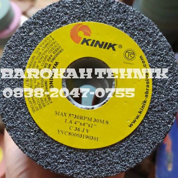 Jual Baru Batu Grinda Kinik Grinding Wheel 1A 4×4×1 C 60 Jv. Terbatas ...