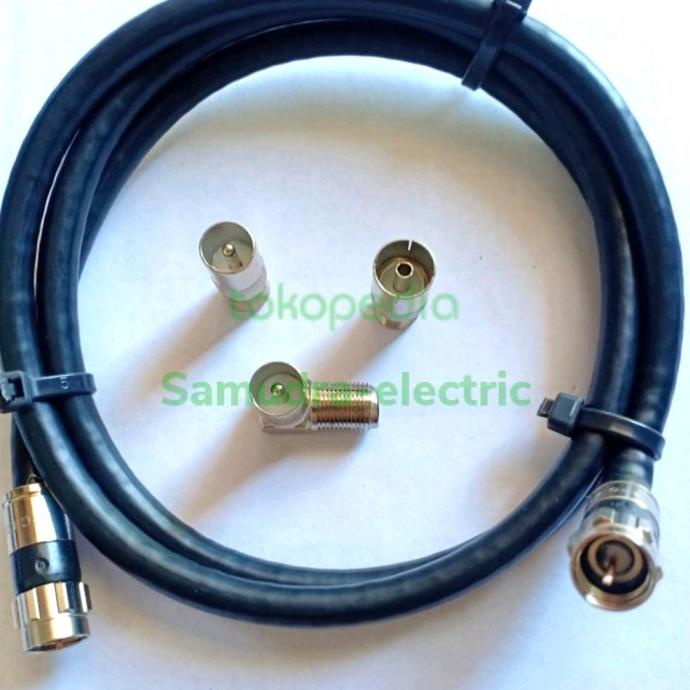Jual kabel antena tv multifungsi Jack konektor+male L+female+male 1 meter | Shopee Indonesia