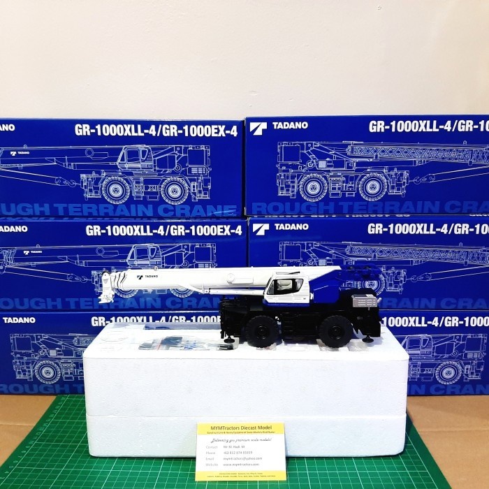 Jual Termurah Diecast Miniatur Alat Berat Tadano Mobile Crane Gr-1000Ex ...