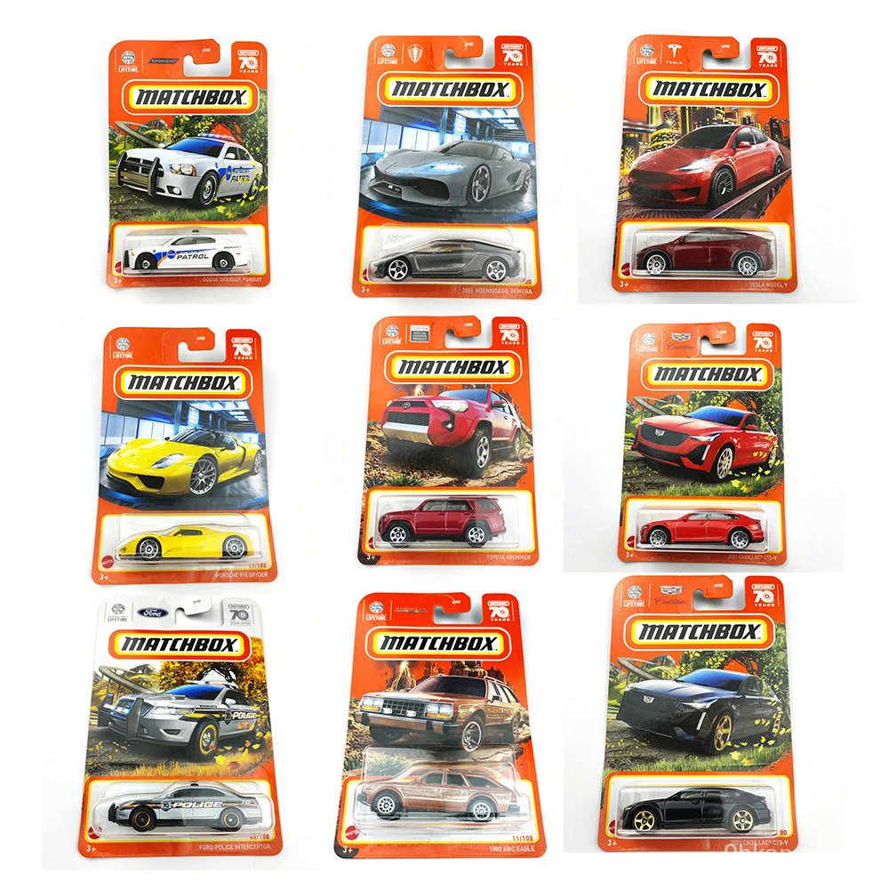 Jual 2023 Matchbox Mobil BENTLEY KOENIGSEGG PORSCHE 918 TESLA MODEL Y 1 ...