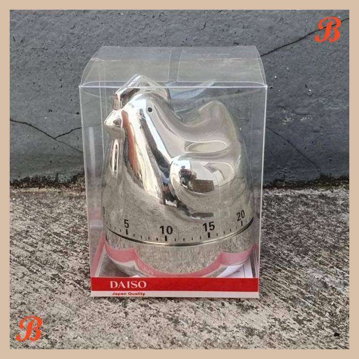 Jual | anb | daiso timer bentuk ayam chrome | Shopee Indonesia