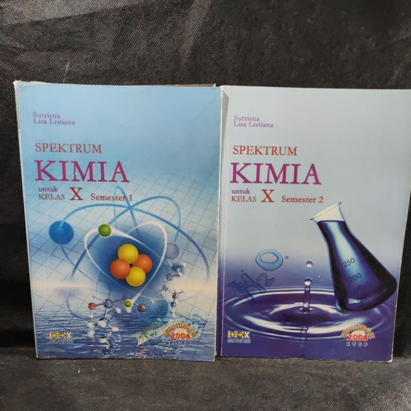Jual Buku Kimia kelas 10, X, SMA, Semester 1 & 2, Sinergi, KTSP 2006 ...