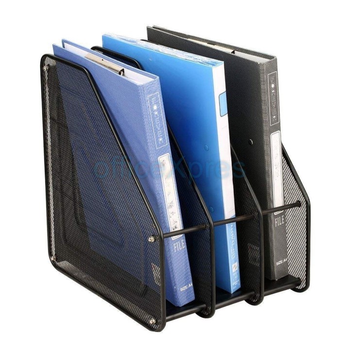 Jual Baru Rak Box File Kantor 3 Tier / Rak Dokumen Layer / Document ...