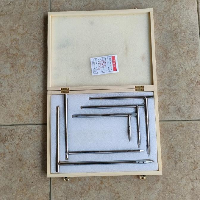 Jual !!!!!!] termometer tanah bengkok set isi 5 dalam kotak soil ...