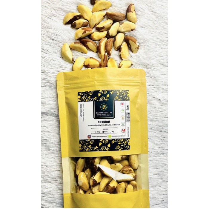 Jual Raw Brazil Nut 1Kg (Kacang Brazil Mentah) | Shopee Indonesia