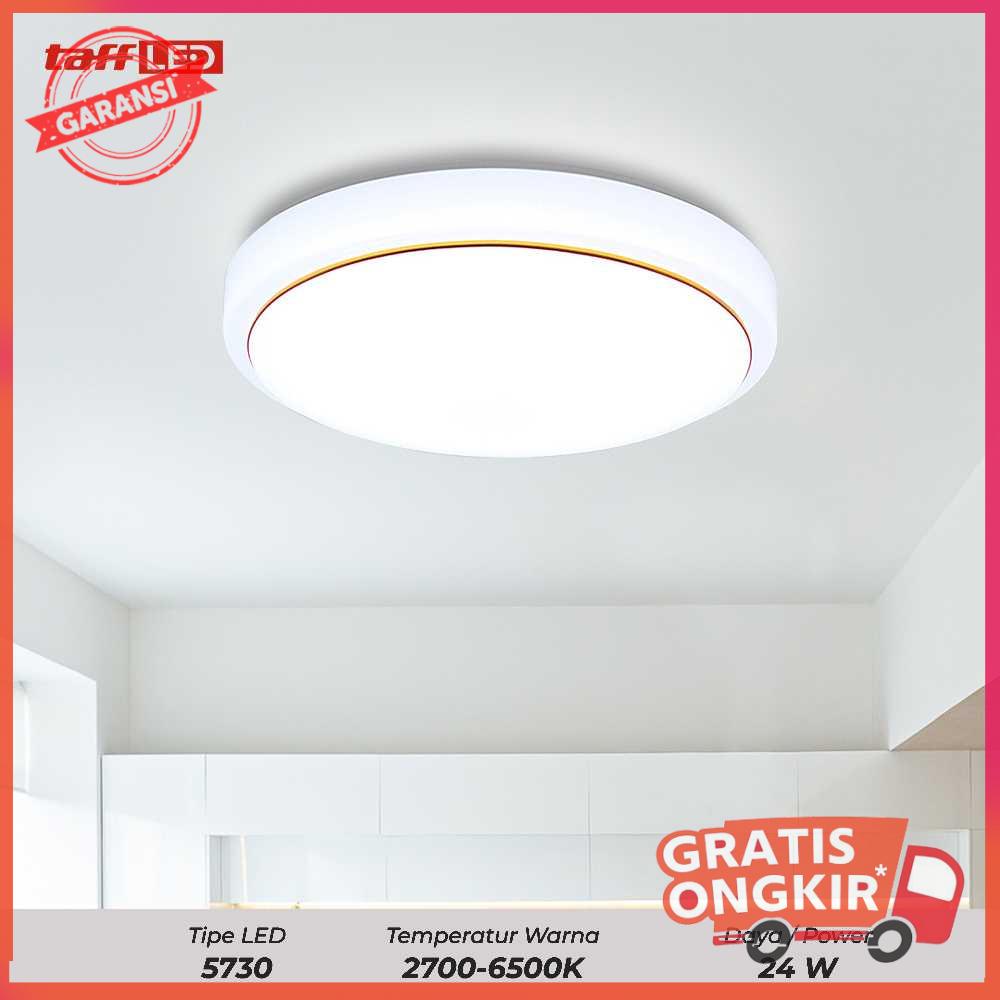 Jual Lampu LED Plafon Modern 24W 25 cm 3 in 1 Color - DZ5730 | Shopee ...