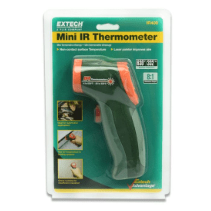 Jual Original Ir Thermometer Mini 332C Ir400 Extech Ex0000044 Diskon ...