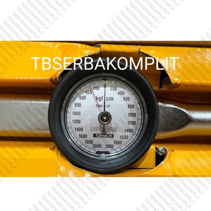 Jual [Original] Tohnichi Db2000M-S Dial Torque Wrench Kunci Torsi ...