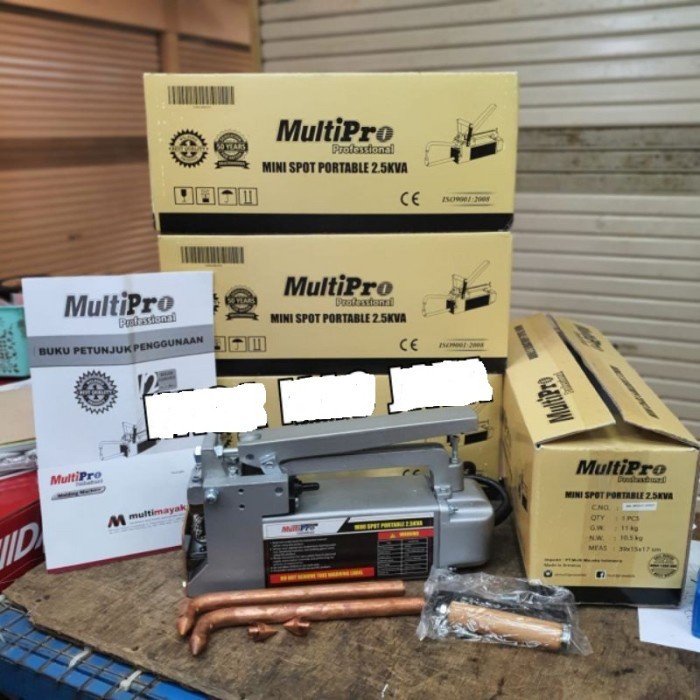Jual [Original] Multipro Mini Spot Welding Portable 2.5Kva Las Titik ...