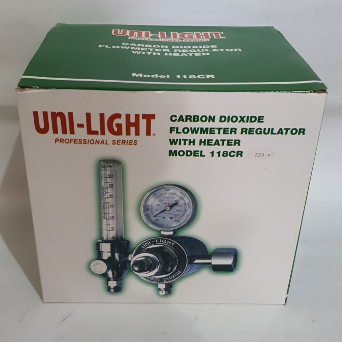 Jual [Baru] Unilight Regulator Co2 Heater Model 118Cr Terbaru | Shopee ...