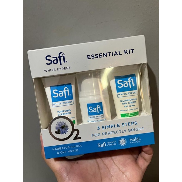 Jual SAFI WHITE EXPERT ESSENTIAL KIT / TRIAL KIT NEW | Shopee Indonesia