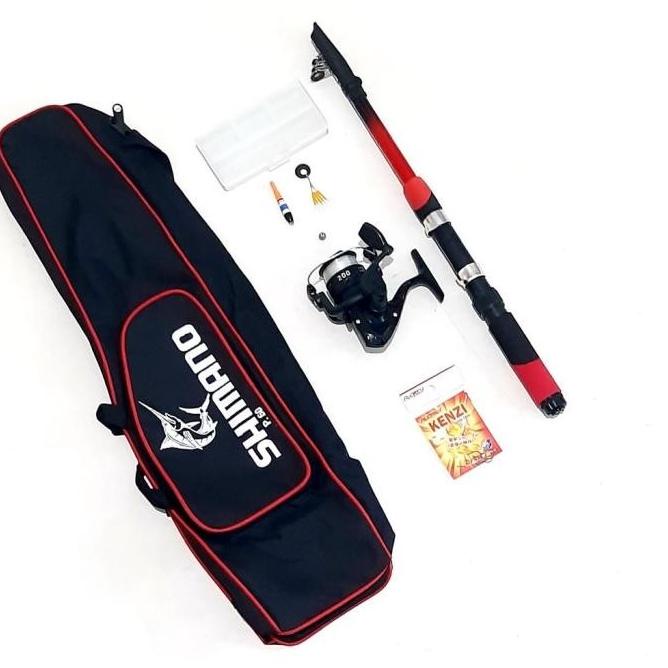 Jual Set Alat Pancing Laut Kekuatan 20Kg Paket Set Pancingan Lengkap ...