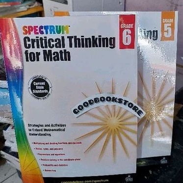 Jual Buku Spectrum Critical Thinking For Math Grade 5&6 | Shopee Indonesia