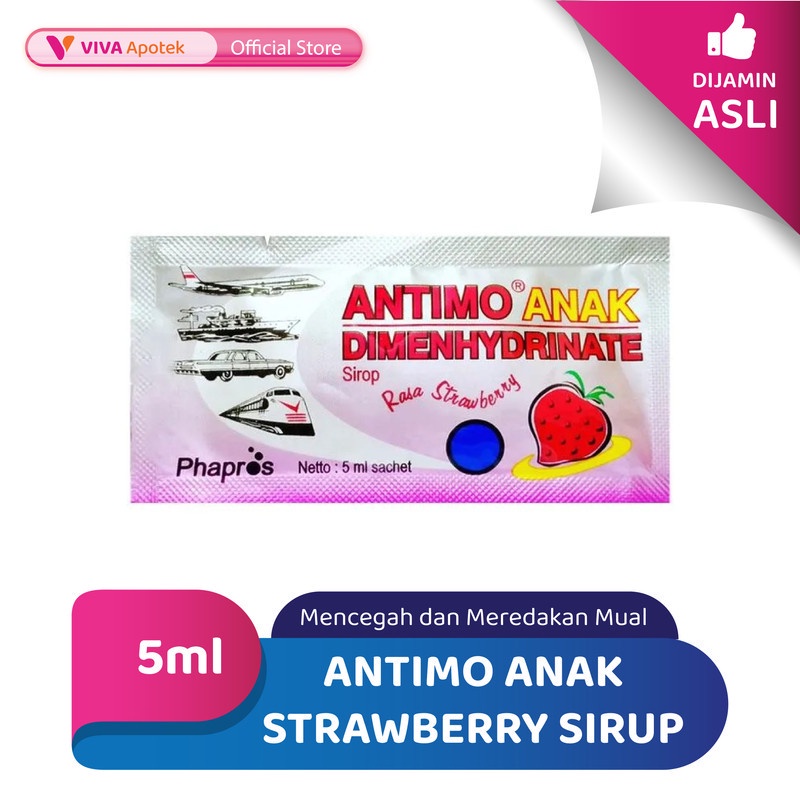 Jual Antimo Anak Syr Straw Sachet 5Ml | Shopee Indonesia