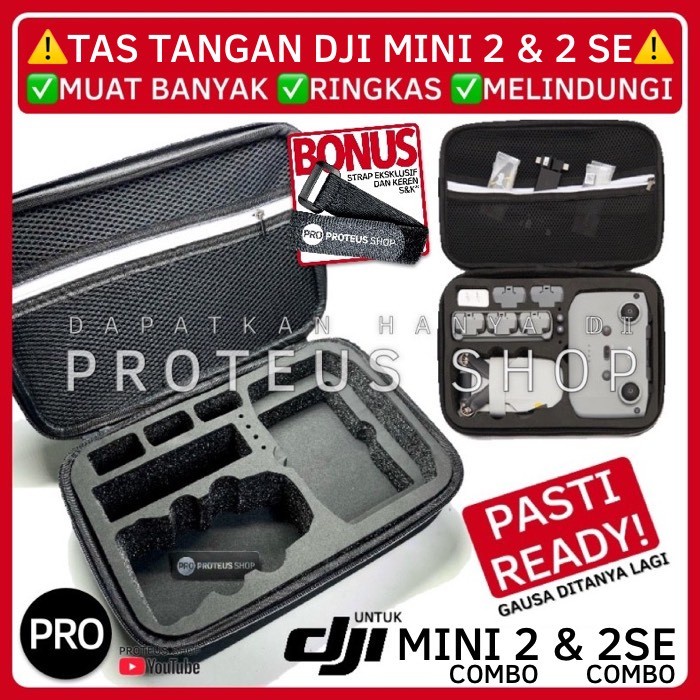 Jual TAS KOPER HARD CASE DJI MINI 2 DRONE BAG BOX KOTAK REMOTE BATRE ...