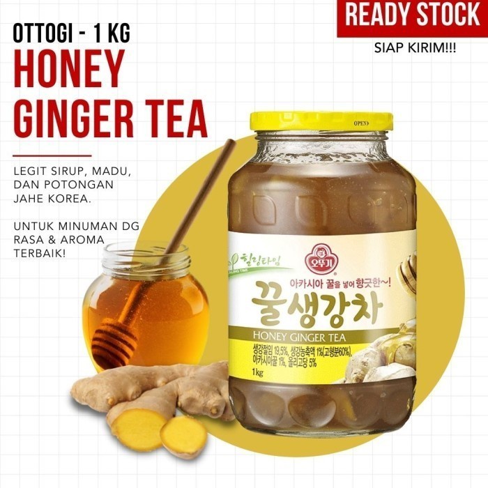 Jual Ottogi - Honey Ginger Tea - 1Kg | Shopee Indonesia
