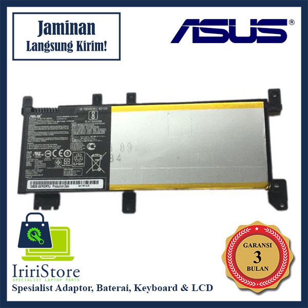 Jual BATERAI ASUS VIVOBOOK A442 A442U A442UR F442U A480 C21N1638 ...