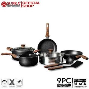 Jual Masih Ada! Panci Set 9 Pcs Supra Chef Renatta Moeloek I Cookware ...