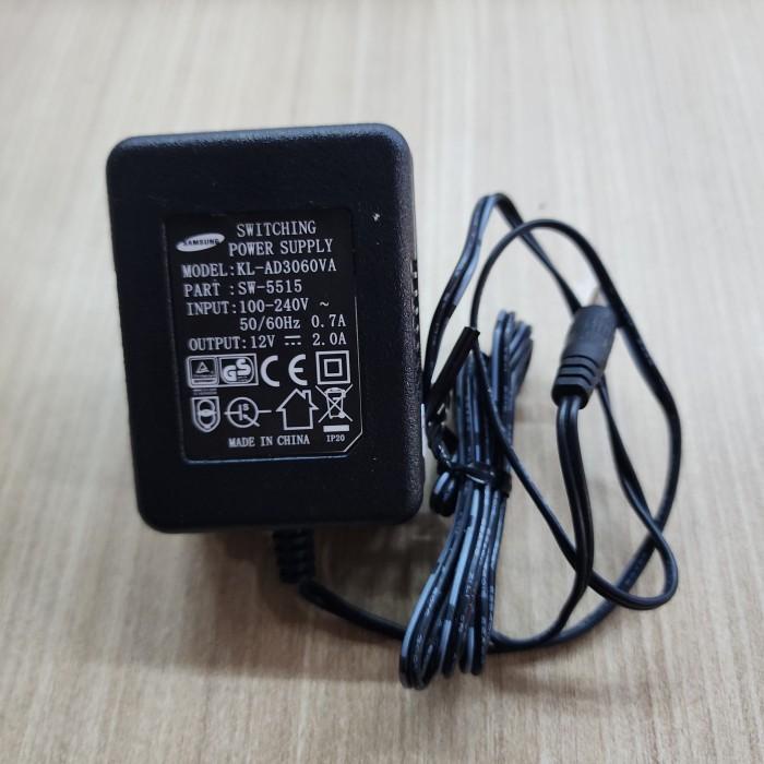 Jual Adaptor 2A 12V Samsung Kotak Colok Langsung Murah 2.1Mm X 5.5Mm ...