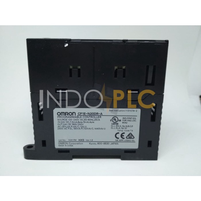 Jual PLC Omron CP1E-N20DR-A + Battery | Shopee Indonesia